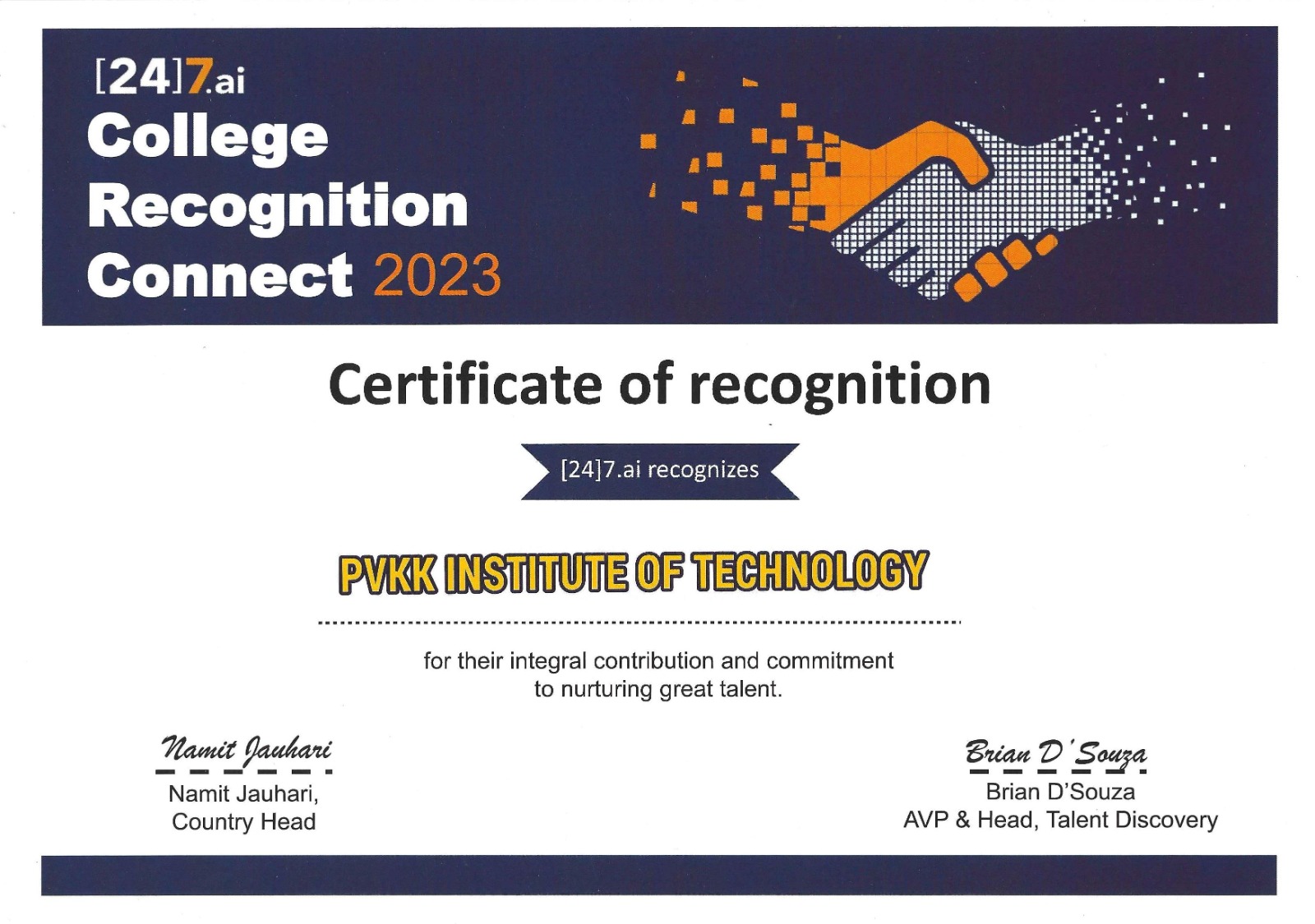 Objectives - PVKK Institute of Technology
